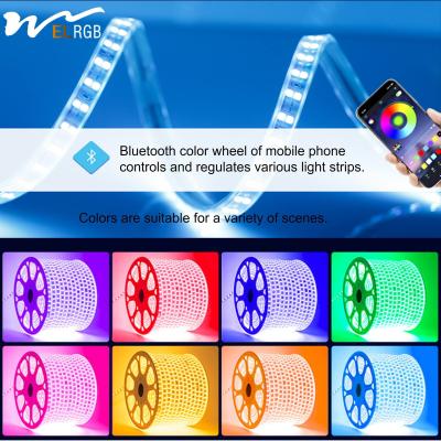 Cina IP65 Waterproof 180LEDs/m Color Changing LED Light Strip for Lighting Solutions Service in vendita
