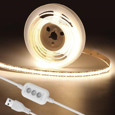 Cina 480 LED USB COB Strip Light Kit Waterproof and Remote Control for Holiday Lighting in vendita