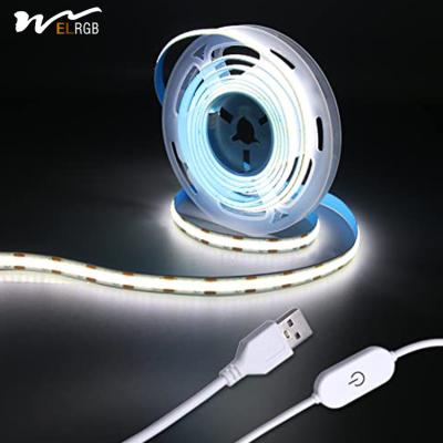 Cina Packaging Size 13.69 x 10.59 x 1.4 cm Linear COB LED Strip Light with Touch Control in vendita