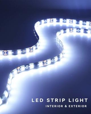 Cina 0.18kg White LED Light Strip per Auto Golf Carts Barche 60,96cm Connesso impermeabile 12V in vendita