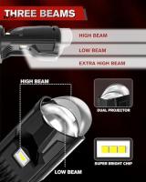 China Front Auto Part Position Triple Light Beams LED Headlight with Projector Assemblies for sale