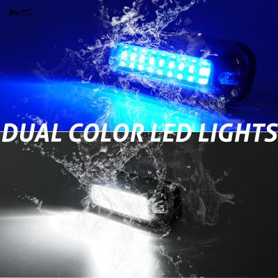 中国 IP68 防水 二色水中照明 42LED 青白 1 ボタン制御 LitePro DLX レイアウト 販売のため