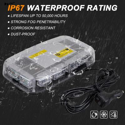 Cina Sopra il tetto 48LED A W Alta visibilità Avviso di emergenza di sicurezza LED Mini Strobe Light bar in vendita