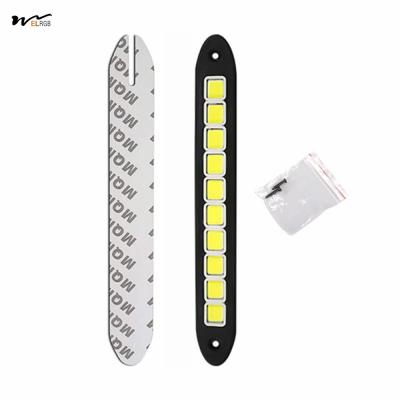 中国 防水COB DRL カー用霧灯 2Pcs 高電力 LED 日間走行ライト ストライプ 販売のため