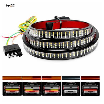 Cina Luce a striscia a LED per porta posteriore del camion Letto laterale Ambrato continuo Freno in esecuzione Segnale di svolta in vendita