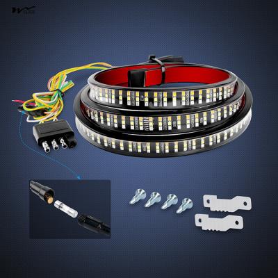 中国 トラック尾門のLEDストライプライト 横ベッド 連続アンバーブレーキ 走行ターン信号 販売のため