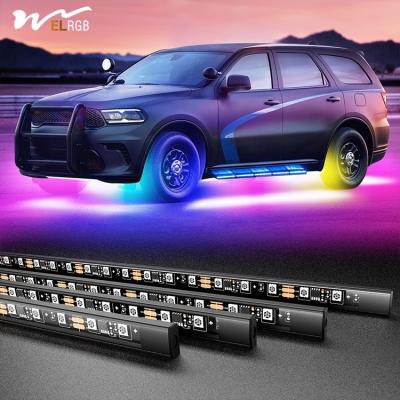 Cina Kit di auto a LED con fondo in gomma e luci dimmabili in vendita