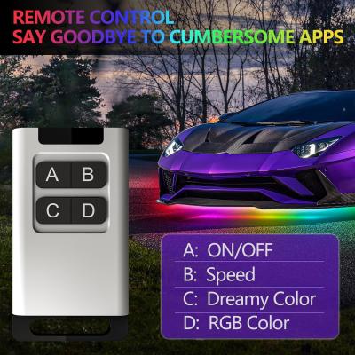 Cina Kit di auto a LED con fondo in gomma e luci dimmabili in vendita