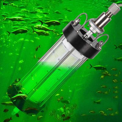 China IP68 Lâmpada de atração de peixes LED subaquática para 220V Potência Balsa de pesca marítima Barco de pesca noturna à venda