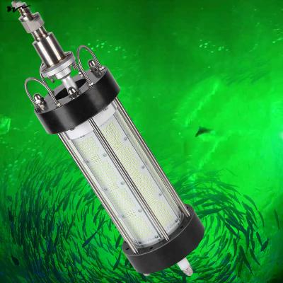 China IP68 Lâmpada de atração de peixes LED subaquática para 220V Potência Balsa de pesca marítima Barco de pesca noturna à venda