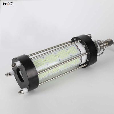 China IP68 Lâmpada de atração de peixes LED subaquática para 220V Potência Balsa de pesca marítima Barco de pesca noturna à venda