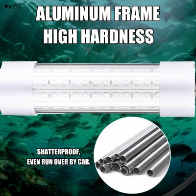China IP68 Groen 45W DC 12V Onderwater visserslicht Aluminium Helder LED Onderwaterloklamp Te koop