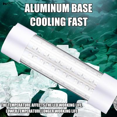 China IP68 Groen 45W DC 12V Onderwater visserslicht Aluminium Helder LED Onderwaterloklamp Te koop