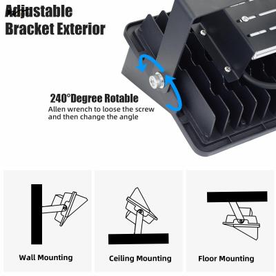 China 300W waterdicht LED stadion overstroming lichten buiten 39000LM 4000K Heavy-Duty Spotlight Te koop