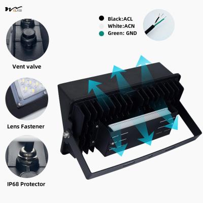 China 300W waterdicht LED stadion overstroming lichten buiten 39000LM 4000K Heavy-Duty Spotlight Te koop