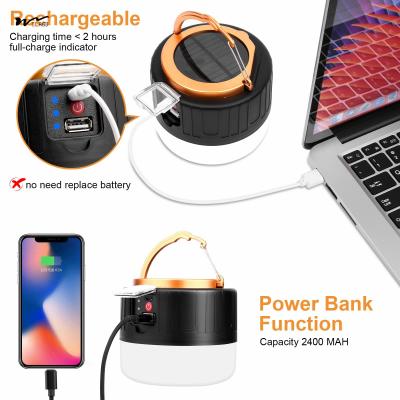 Cina Lampada da campeggio solare USB impermeabile con telecomando 3- 1000LM 5 modalità in vendita