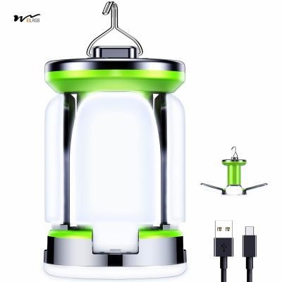 Cina Lanterna da campeggio ricaricabile 7 modalità di illuminazione 60 LED Ultra Bright Tent Light luce impermeabile in vendita