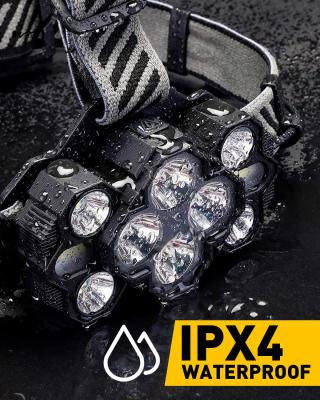 Cina 10 Modi Lampada da pesca ricaricabile con 22000 lumen luce LED e design impermeabile in vendita