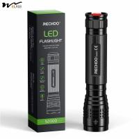 China Emergency Lighting Solutions Powered LED Flashlight with 3 Modes and Zoomable Design for sale