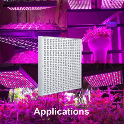 中国 成長ライトルーム 75W LED 植物成長ランプ 225 LEDs UV IR 赤 青 全スペクトル電球パネル 販売のため