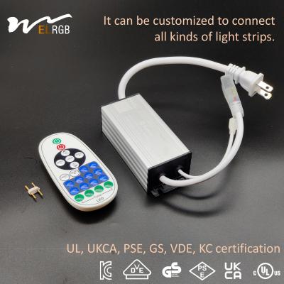 Cina 2024 Voltage LED Light Bar Dimmer Bluetooth APP Controllo remoto Monocromo Lampada a LED Controller di lampada al neon con 2- in vendita
