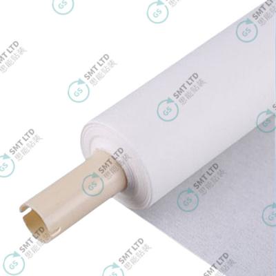 China SMT Steel Mesh Wiping Paper 60g Gram Weight 530mm×20m Roll Size Wood Pulp and Polyester Fiber for Effective Cleaning for sale