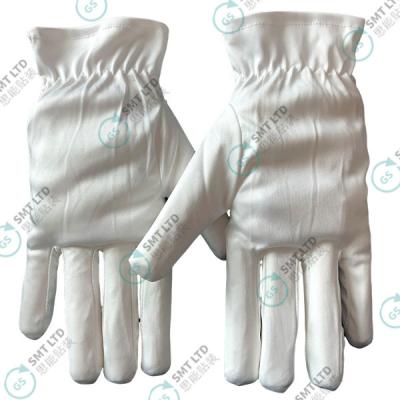 China Dust Free Blaubao Gloves Jewelry Clock Wipe Four Patchwork Microfiber Cloth Gloves for sale