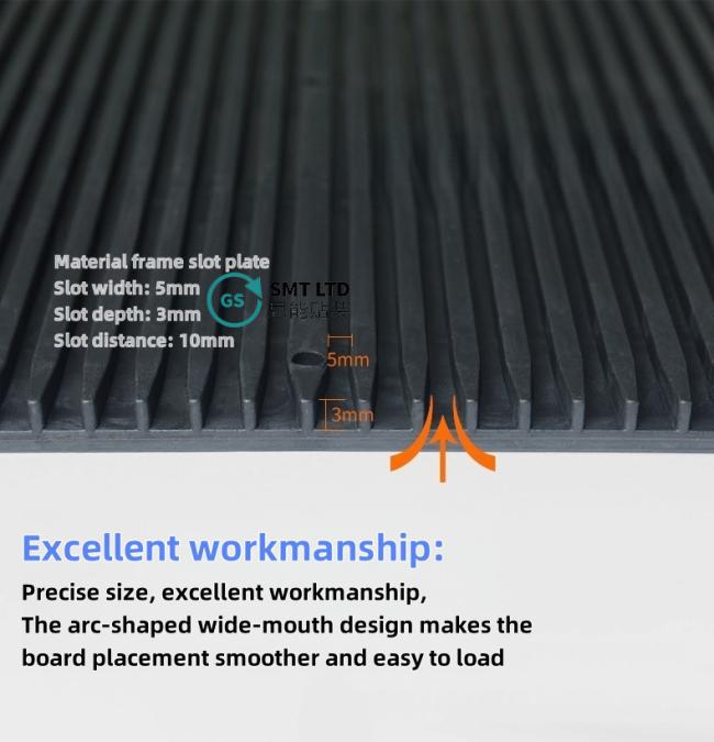 SMT Loading and Unloading Rack base plate detail