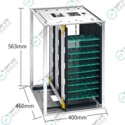 China 460*400*563mm SMT-Be- und Entladerack und einstellbarer Bereich 50-330mm für SMT-Maschinen zu verkaufen