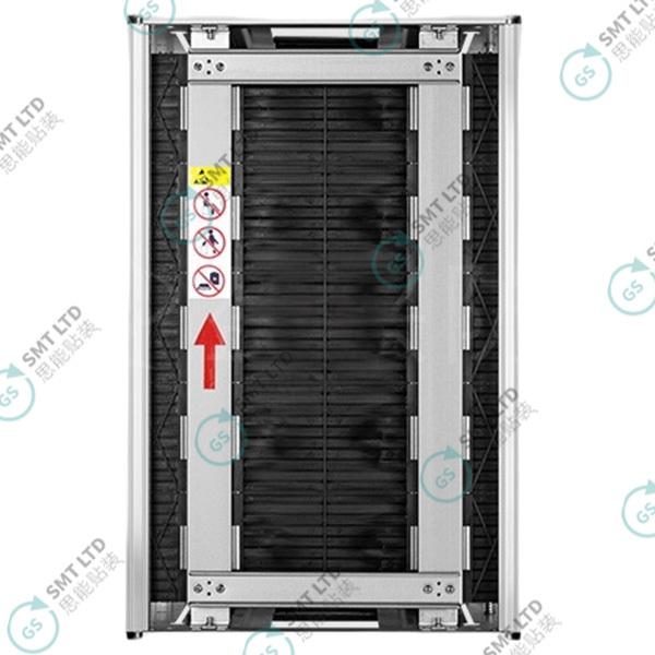 Close-up of PCB rack adjustment mechanism