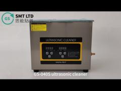 240W Ultrasonic SMT Nozzle Cleaner GS-040S For Dentures Carburetors Glasses