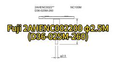 Fuji SMT Pick And Place Machines RH01 / RH02 2AHENC002200 φ2.5M (D36-025M-260)