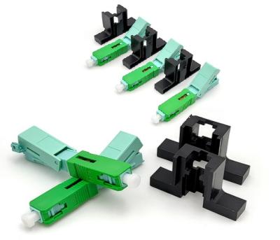 Cina Single Mode SC APC Fiber Optic Fast Connectors 0.9mm 2mm 3mm in vendita