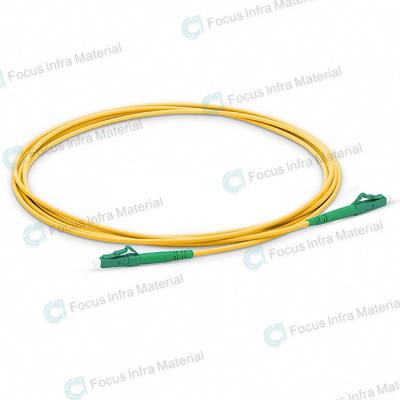 China Single Mode Fiber Optic Patch Cords Simplex Duplex ISO9001 for sale