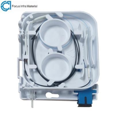Cina Scatola terminale ottica a fibra ottica di plastica della rete dello Sc LC della scatola di termine dell'ABS in vendita