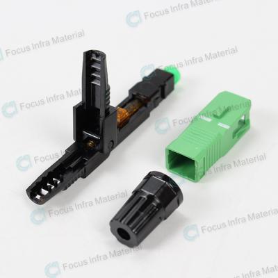 China conector ótico rápido de conjunto de campo do SC APC dos conectores da fibra ótica 0.3dB à venda
