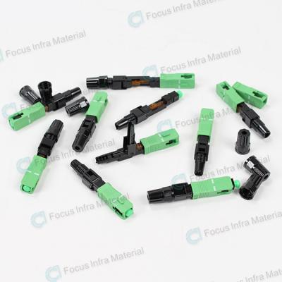 China conector ótico rápido de conjunto de campo do SC APC dos conectores da fibra ótica 0.3dB à venda