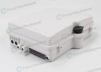 China 16 Core Fiber Optic Distribution Box PLC FTTH Splitter Box for sale