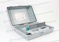 China Small Splitter Fiber Optic Distribution Box 72 Core Pole Mounted for sale