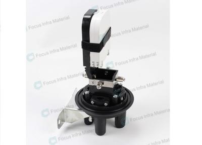 China 1 Inlets 3 Outlets Joint Dome Fiber Optic Splice Closure Box 24 Core for sale