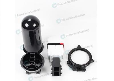 China IP68 Fiber Optic Splice Closure Vertical Pipeline Fiber Joint Box 400*200mm for sale