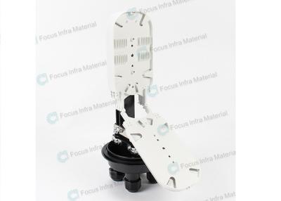 China PC FTTH Fiber Optic Aerial Splice Enclosure 2.5kg 12 Core To 72 Core for sale