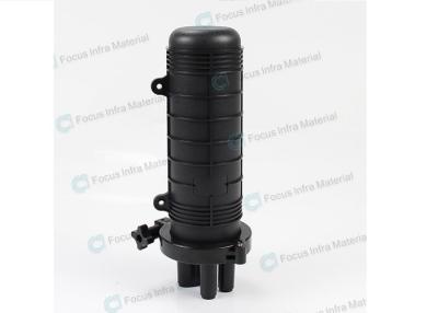 China IP68 Fiber Optic Splice Closure 1 Inlets 2 Outlets FTTH Joint Box for sale