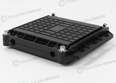 China Square Splice Fiber Optic Joint Enclosure Box 220*45mm for sale