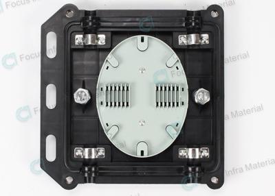 China Square Splice Fiber Optic Joint Enclosure Box 220*45mm for sale