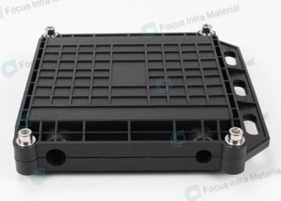 China Square Splice Fiber Optic Joint Enclosure Box 220*45mm for sale