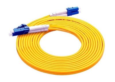 Cina FTTH arancio LC alla fibra Jumper Cable Duplex di LC 0.9mm 2mm 3mm in vendita