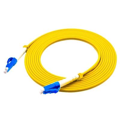 Cina I cavi di toppa a fibra ottica di FTTH 3mm cablano il duplex monomodale di Om1 Om2 Om3 Om4 il MP DX in vendita