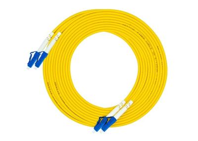 Cina I cavi di toppa a fibra ottica di FTTH 3mm cablano il duplex monomodale di Om1 Om2 Om3 Om4 il MP DX in vendita