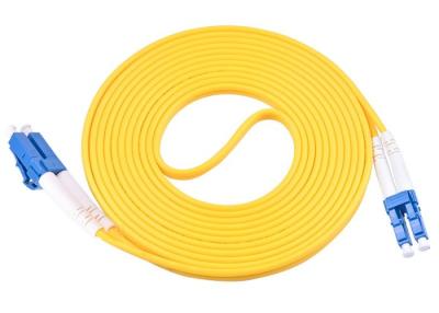 Cina I cavi di toppa a fibra ottica di FTTH 3mm cablano il duplex monomodale di Om1 Om2 Om3 Om4 il MP DX in vendita